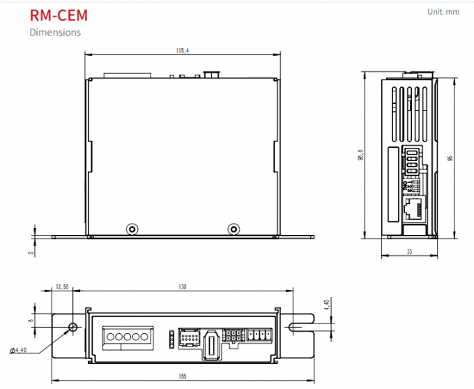 RobustMotion RM-CEM Modular Micro Controller Compatible with Electric ...